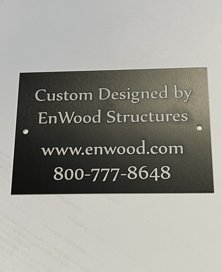 Custom Building Signage and Engraving by FiveStar in Cary NC